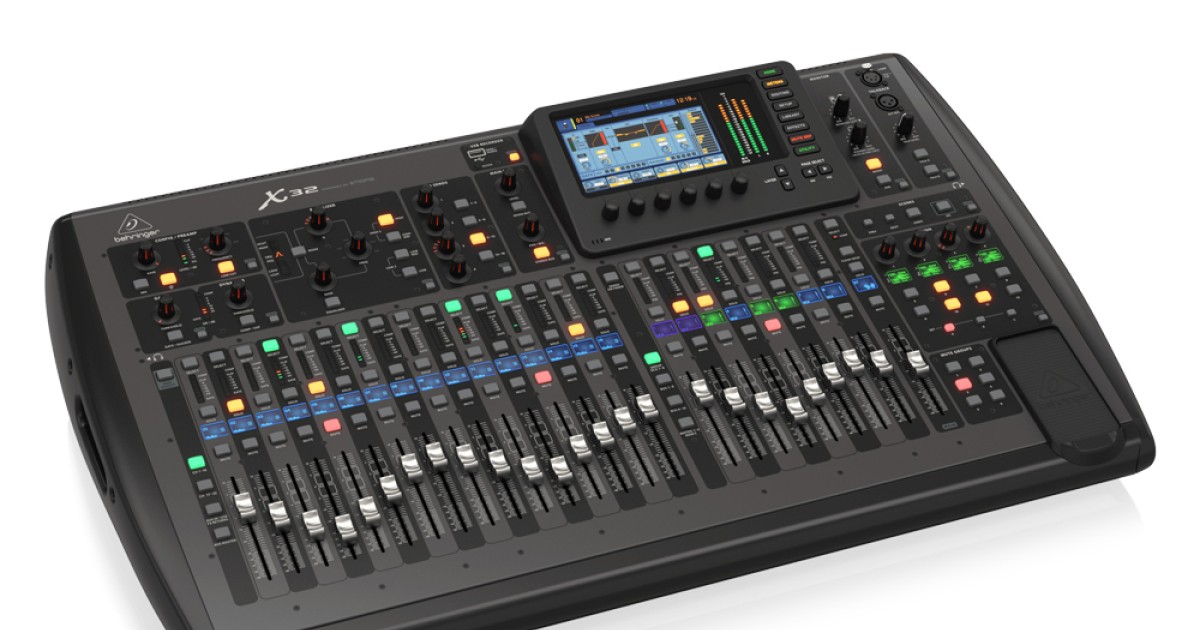 Behringer X32 – digitālā skaņas pults | noma | SkanaGaisma.lv