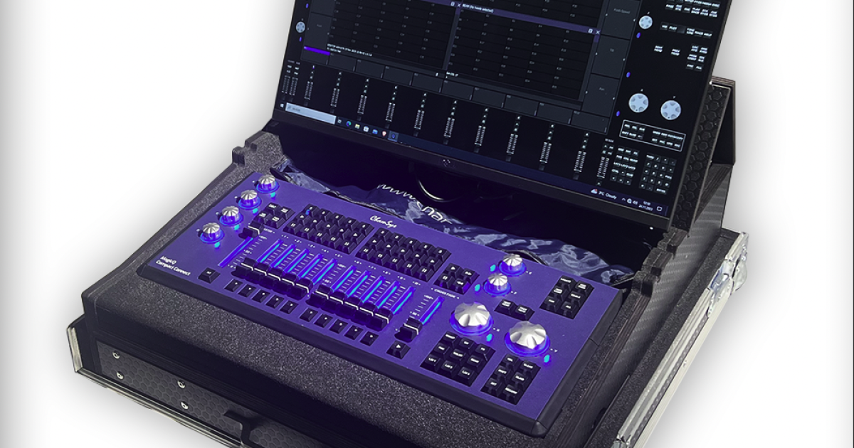Gaismu vadības pults ChamSys Compact Connect | noma | SkanaGaisma.lv