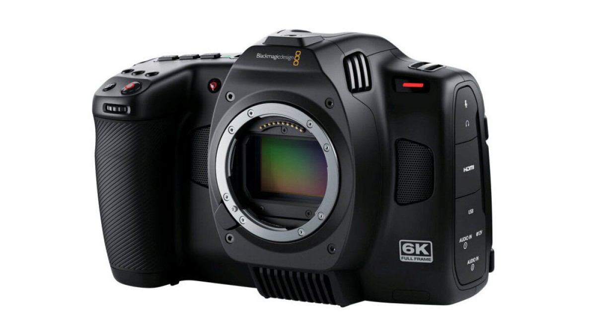 Blackmagic Cinema Camera 6K (body) profesionālā videokamera | noma ...